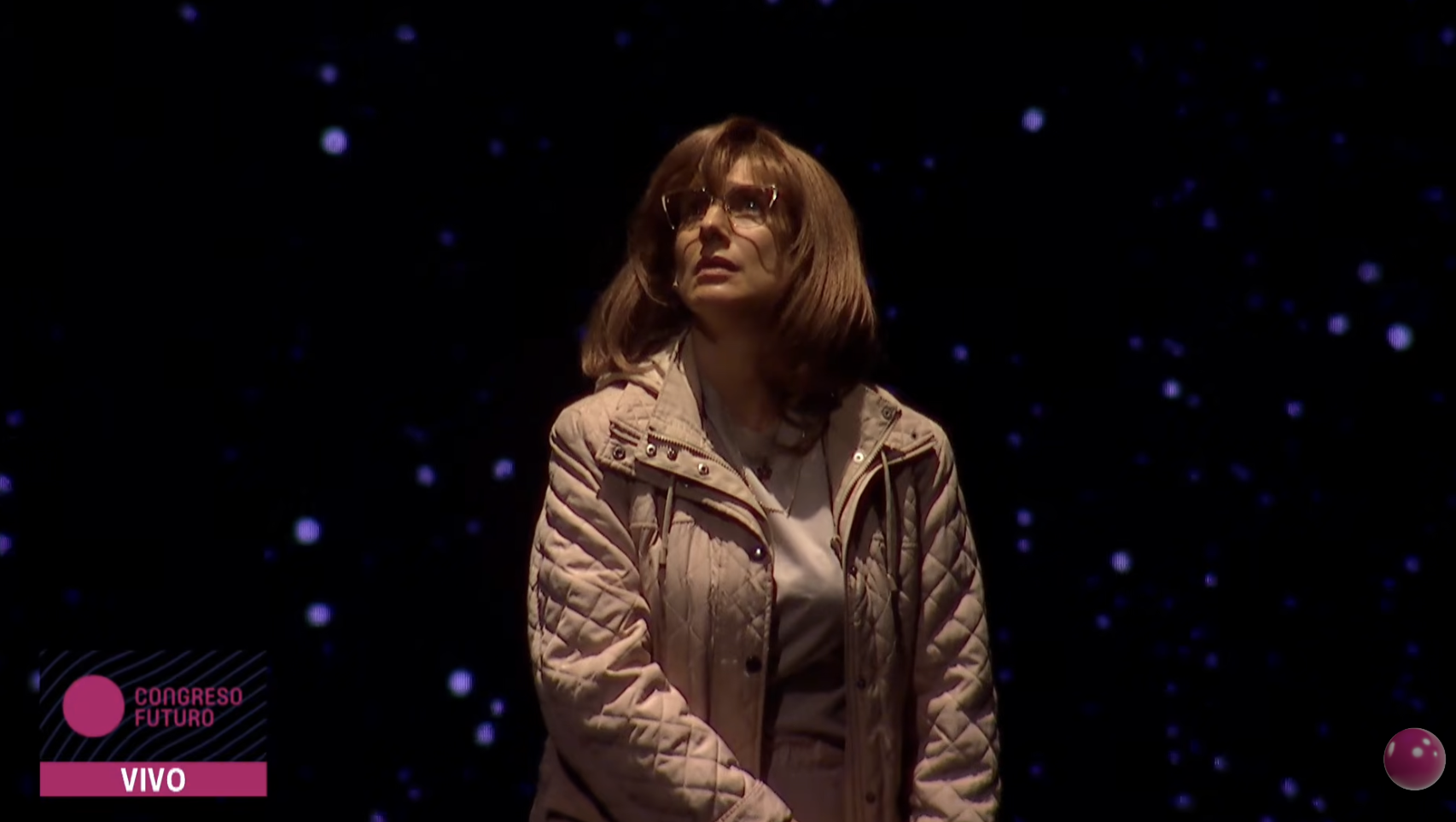 Con interpretación de Blanca Lewin: Así fue el homenaje a la astrónoma ...